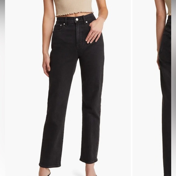 Madewell | Jeans | Madewell 9s Straight Black Jeans | Poshmark